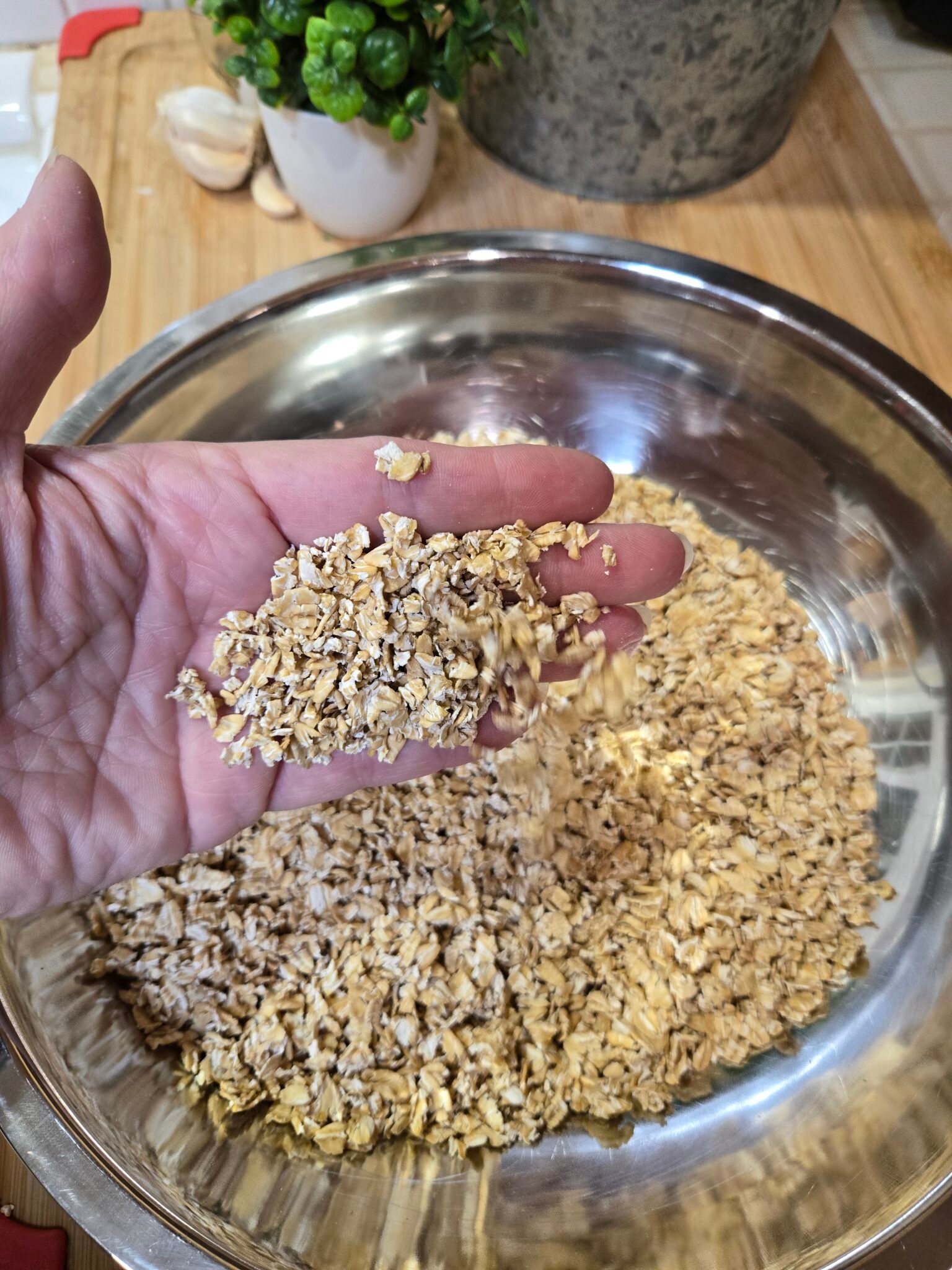 How To Make Rolled Oats - littlemagnoliahomestead.com
