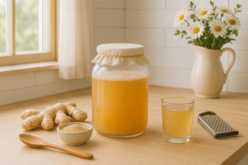 How to Make a Ginger Bug: A Beginner’s Guide to Homemade Fermented ...